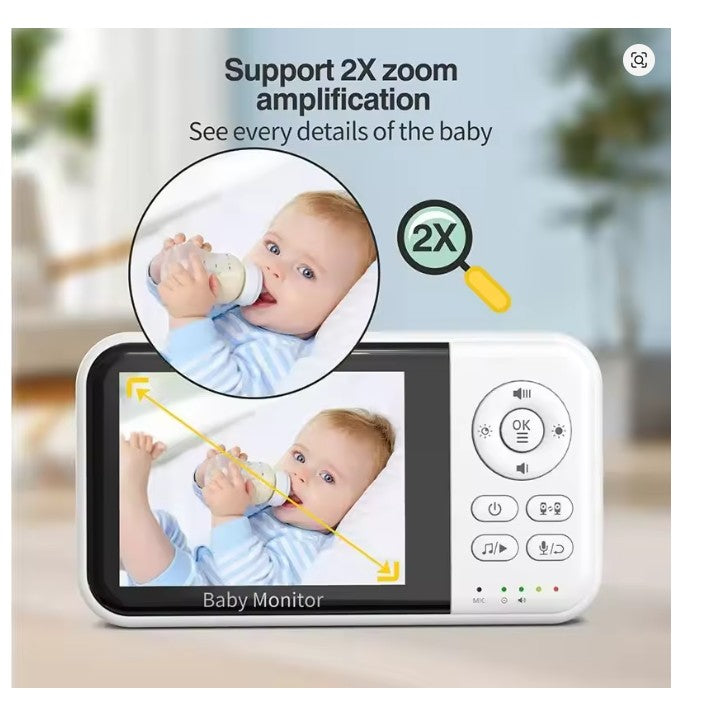 Wireless Video Baby Monitor Temperature Monitoring – Salvage & Co Indy