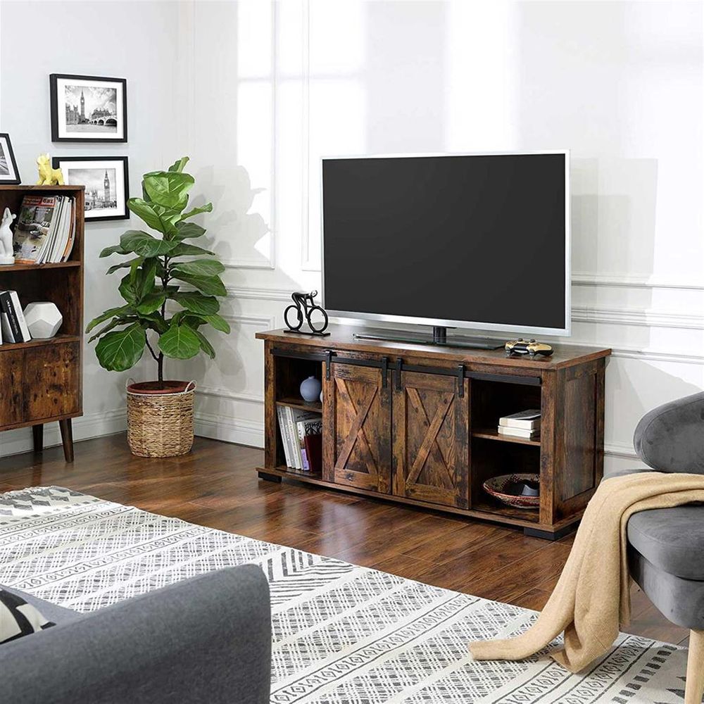 VASAGLE Rustic Style TV Stand – Salvage & Co Indy