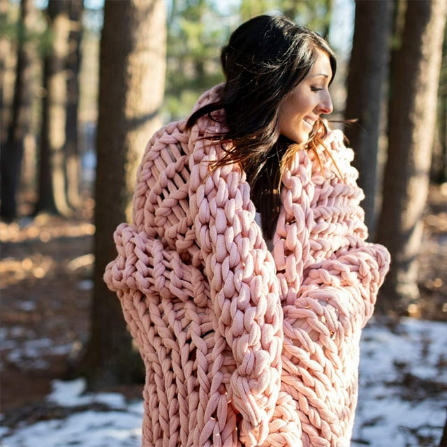 Sailor's Knot Chunky Knit Throw – Salvage & Co Indy