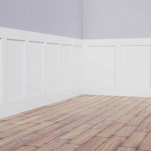 Classic Shaker PVC Wainscoting Kit – Salvage & Co Indy