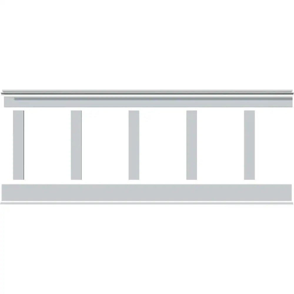 Adjustable Wall Panels, Deluxe Shaker PVC Wainscoting Kit – Salvage ...