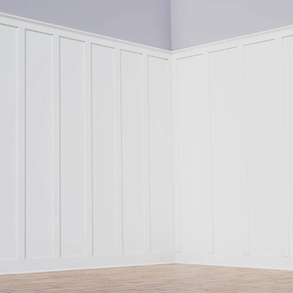 Adjustable Wall Panels, Deluxe Shaker PVC Wainscoting Kit – Salvage ...