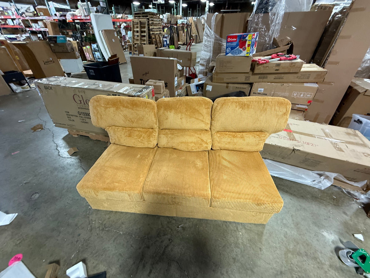 Aziyah Corduroy Sofa – Salvage & Co Indy