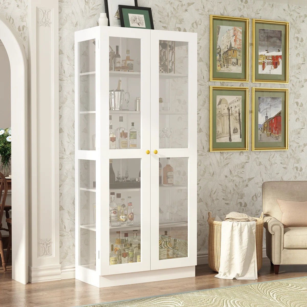 Biagio Dining Cabinet SHOWROOM ITEM – Salvage & Co Indy