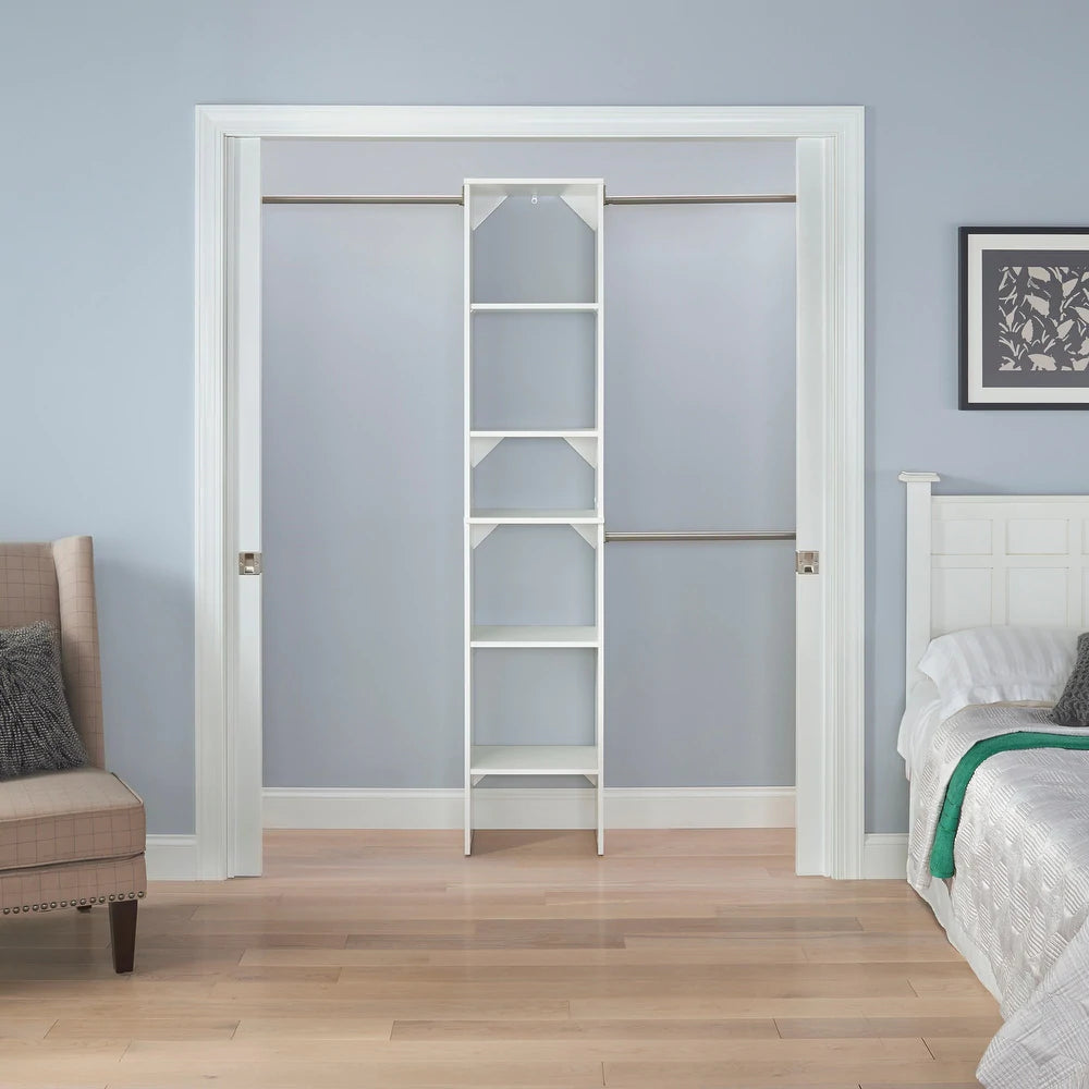 SuiteSymphony Starter Closet Tower Kit - Pure White – Salvage & Co Indy