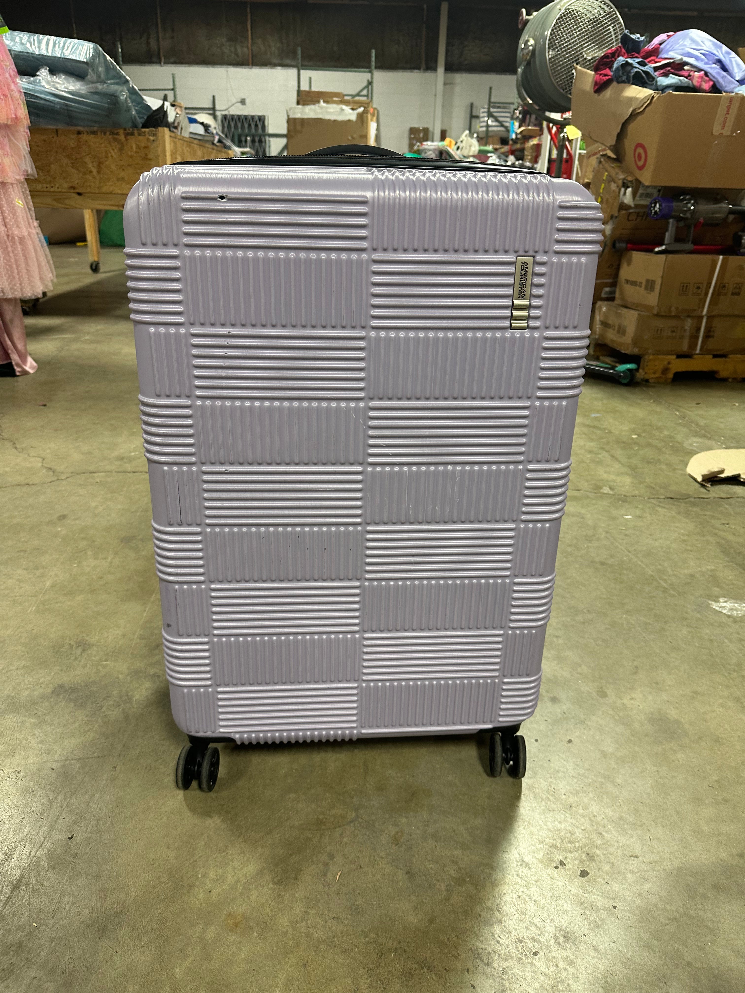 NXT Checkered Hardside Carry On Spinner Suitcase – Salvage & Co Indy