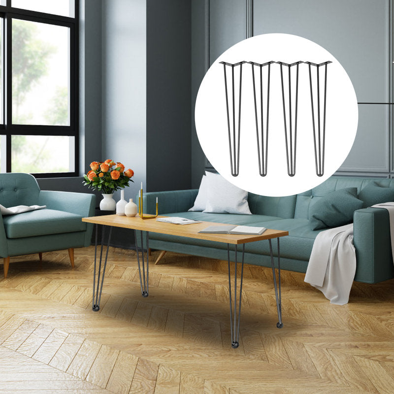 Eavan Carbon Steel Table Leg (Set of 4) – Salvage & Co Indy