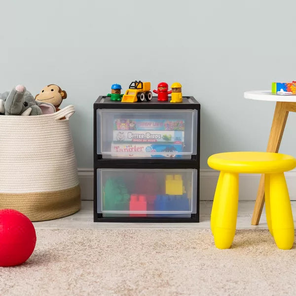 Stackable Modular Plastic Storage Drawers – Salvage & Co Indy