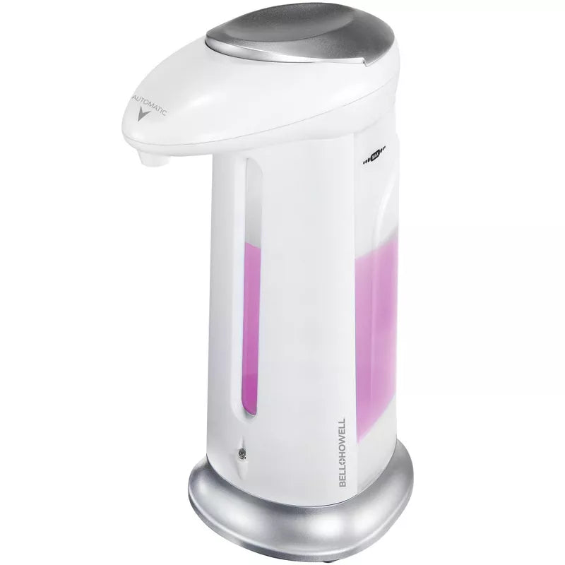 Sonic Soap Automatic Soap and Sanitizer Dispenser, Touch-Free, Motion ...