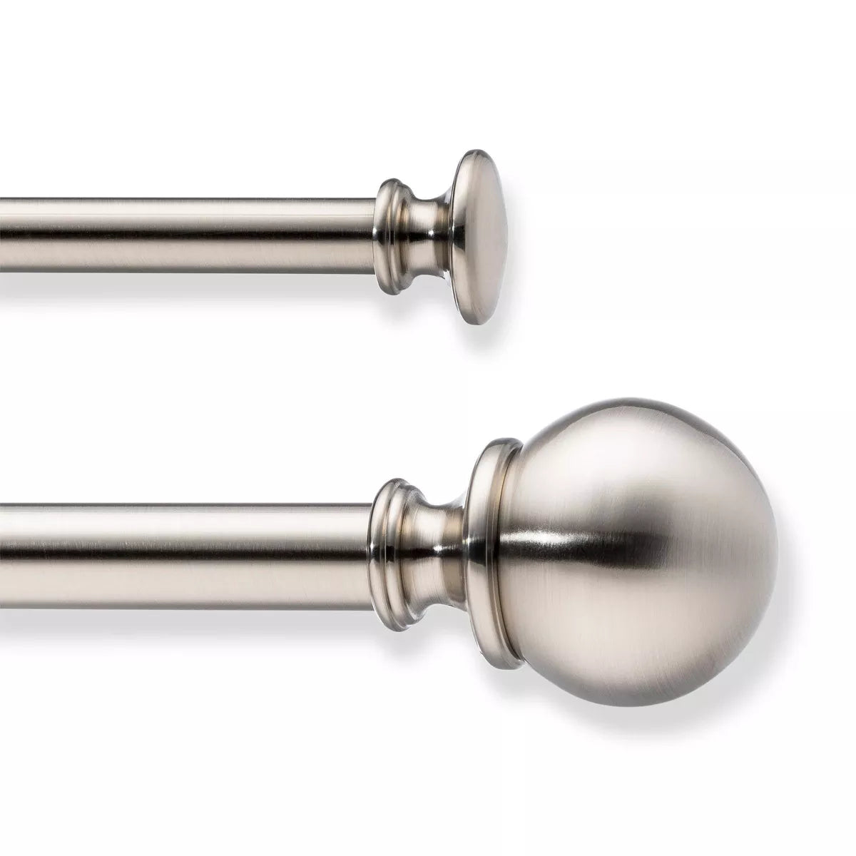 Ball Double Curtain Rod – Salvage & Co Indy