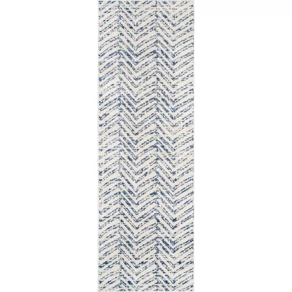 Rosanne Transitional Striped Area Rug, 2.6x12 – Salvage & Co Indy