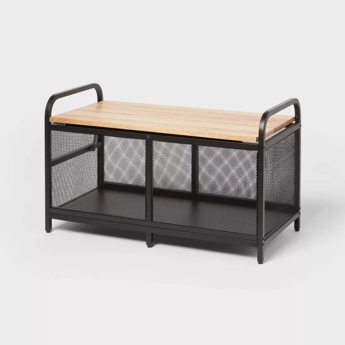 Metal Storage Bench – Salvage & Co Indy