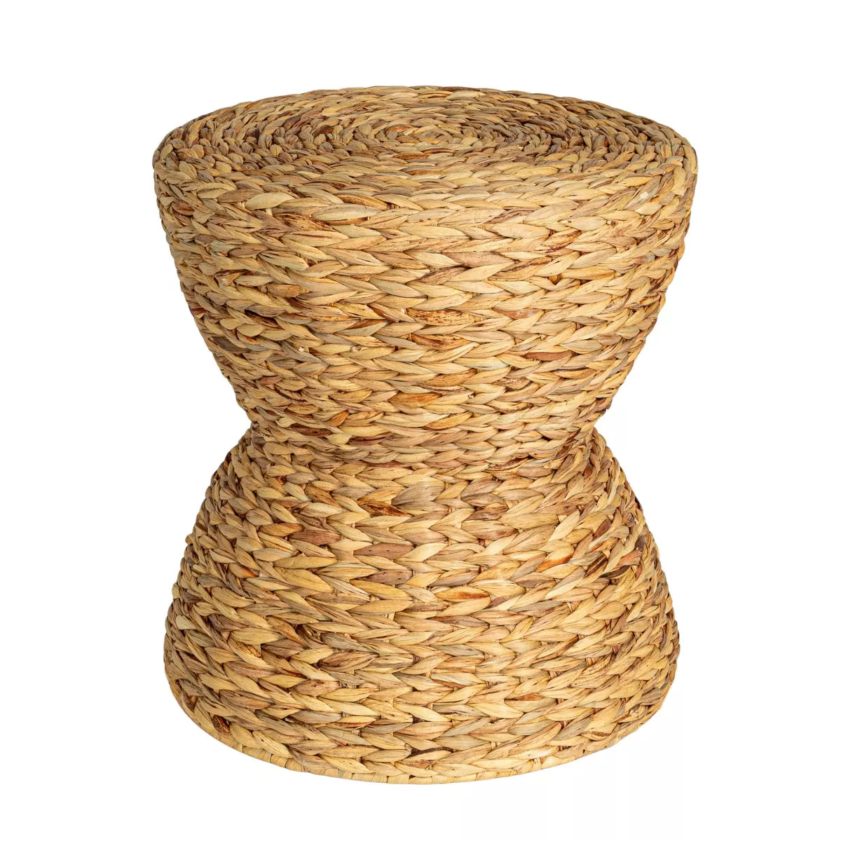 Water Hyacinth Hourglass Stool, Natural SHOWROOM ONLY ITEM – Salvage ...