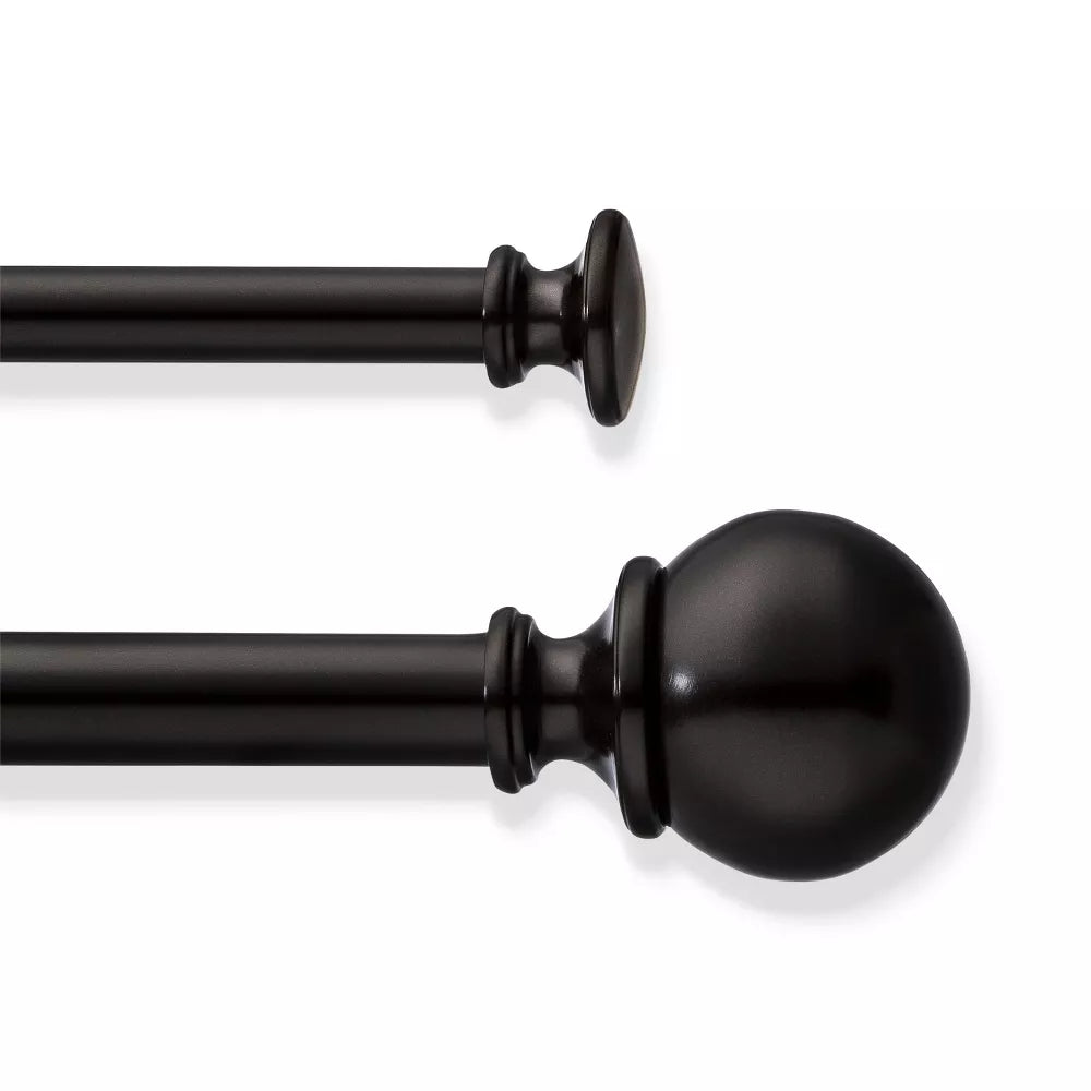 Ball Double Curtain Rod – Salvage & Co Indy