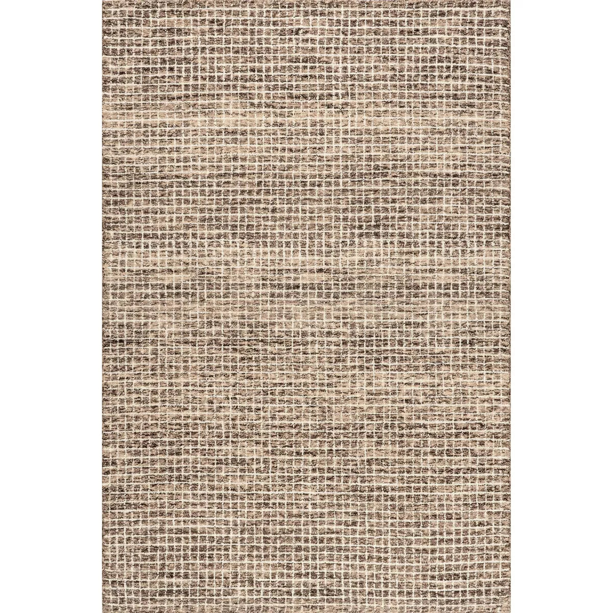 Melrose Checked Wool Area Rug 3'x5' – Salvage & Co Indy