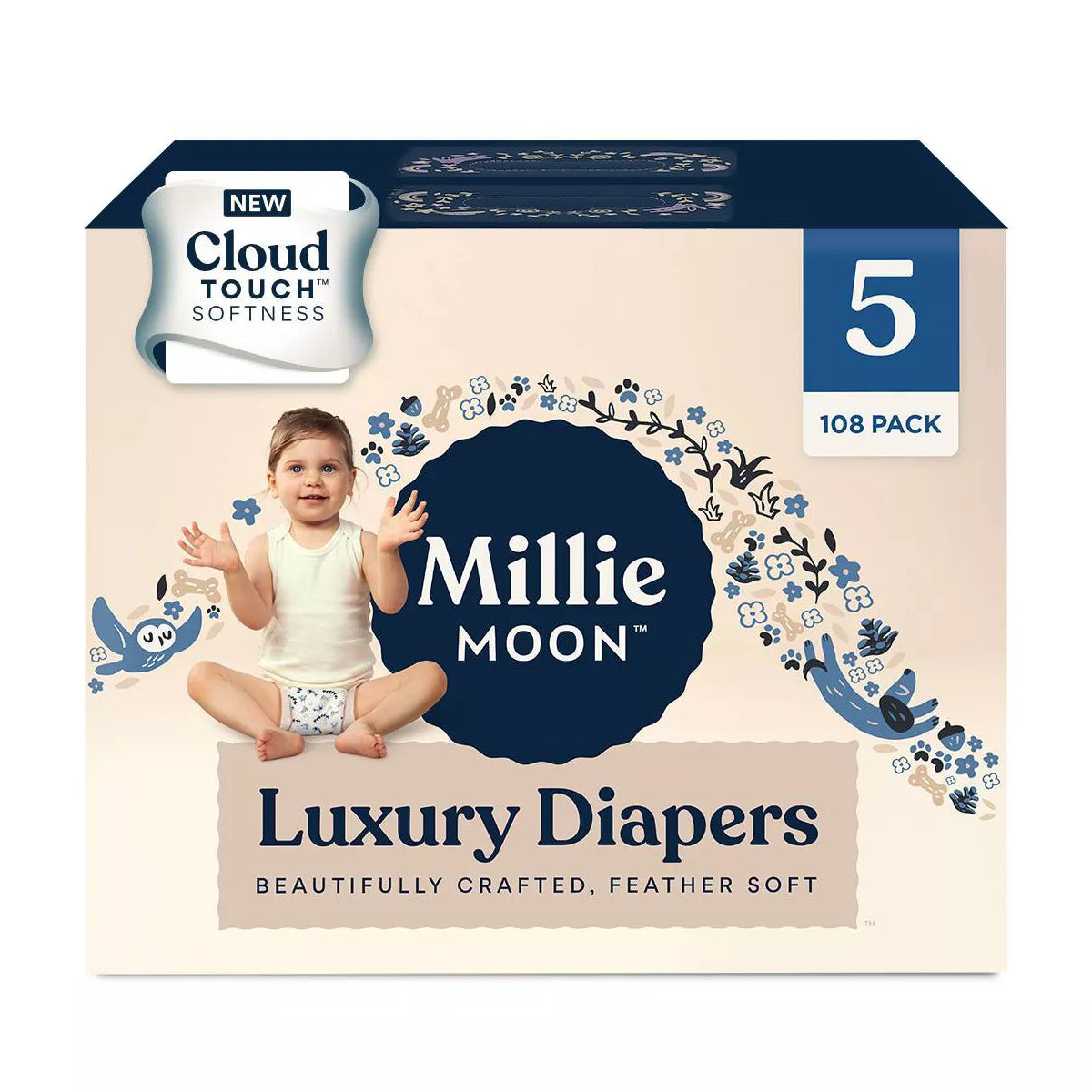 Millie Moon Luxury Diapers Size 5 – Salvage & Co Indy