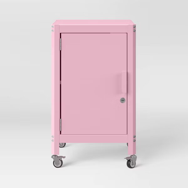 Metal Rolling Locker Dorm Storage Cabinet with Lock – Salvage & Co Indy