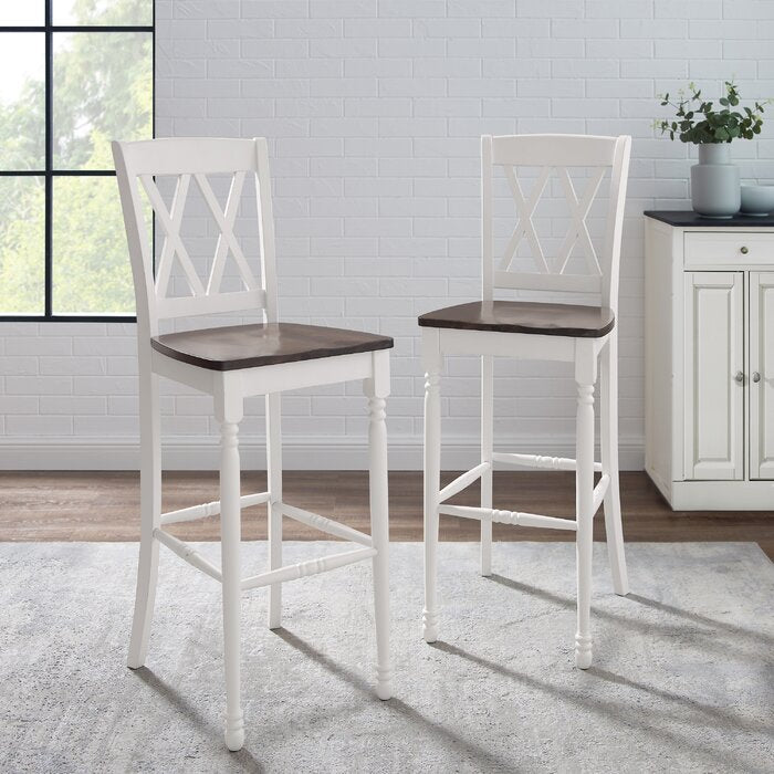 Herricks Solid Wood Bar Stool – Salvage & Co Indy