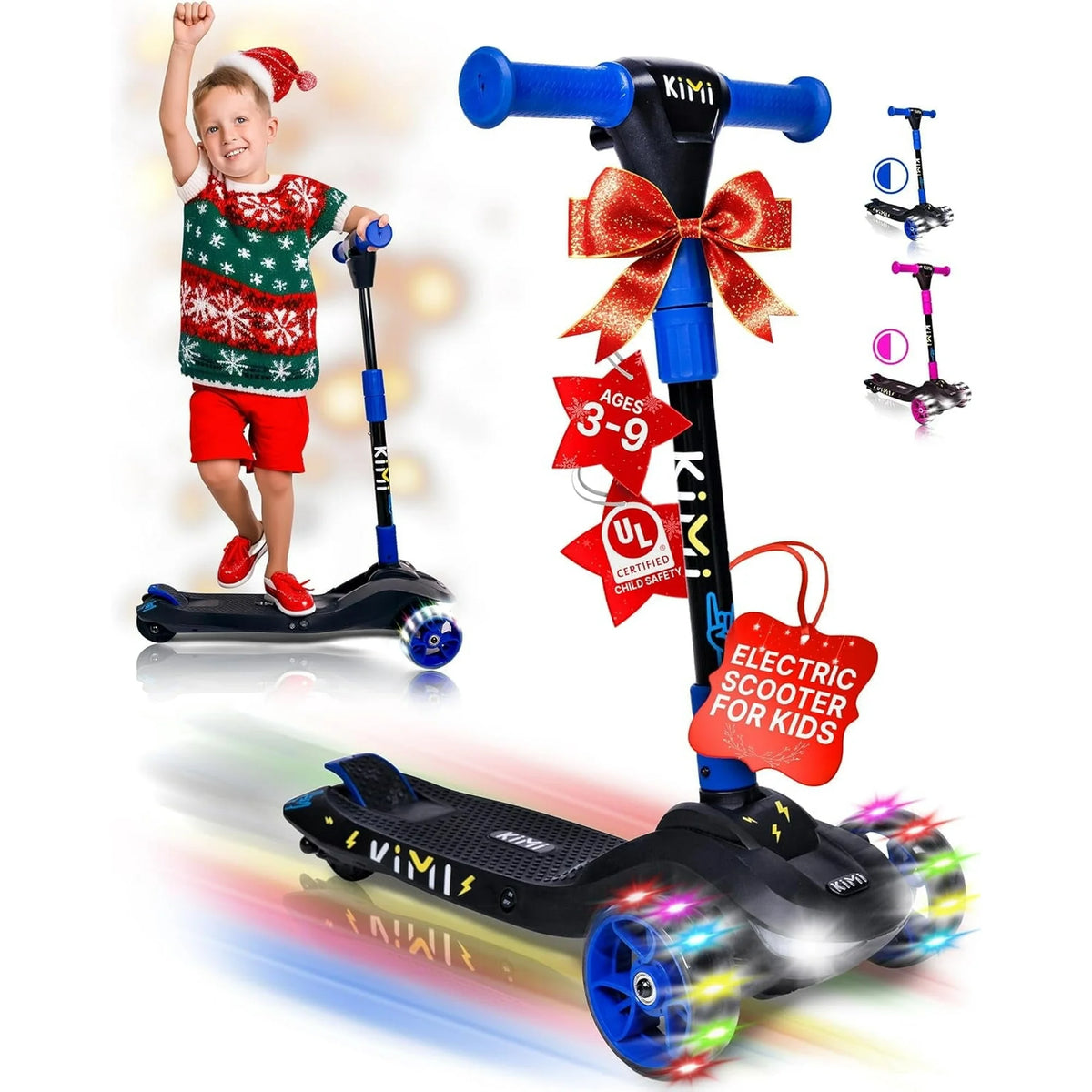 3-Wheel Electric Scooter for Kids – Salvage & Co Indy