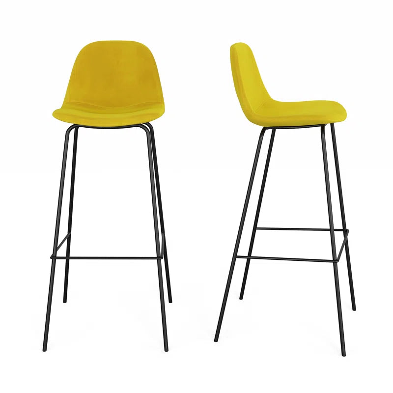 Kody Uphostered Bar & Counter Stool-SHOWROOM ITEM – Salvage & Co Indy