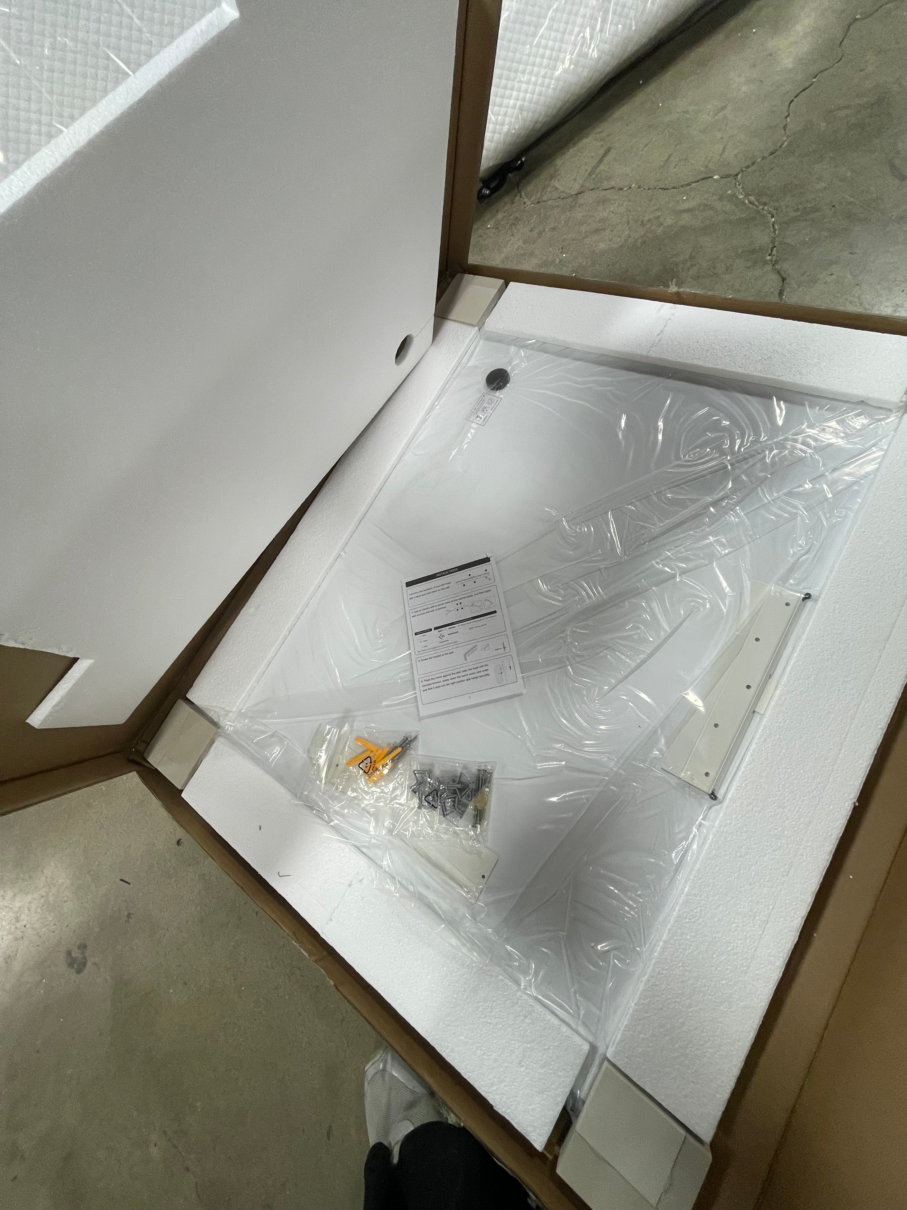 Janica Rectangle Beveled Frameless Bathroom Vanity Mirror – Salvage ...