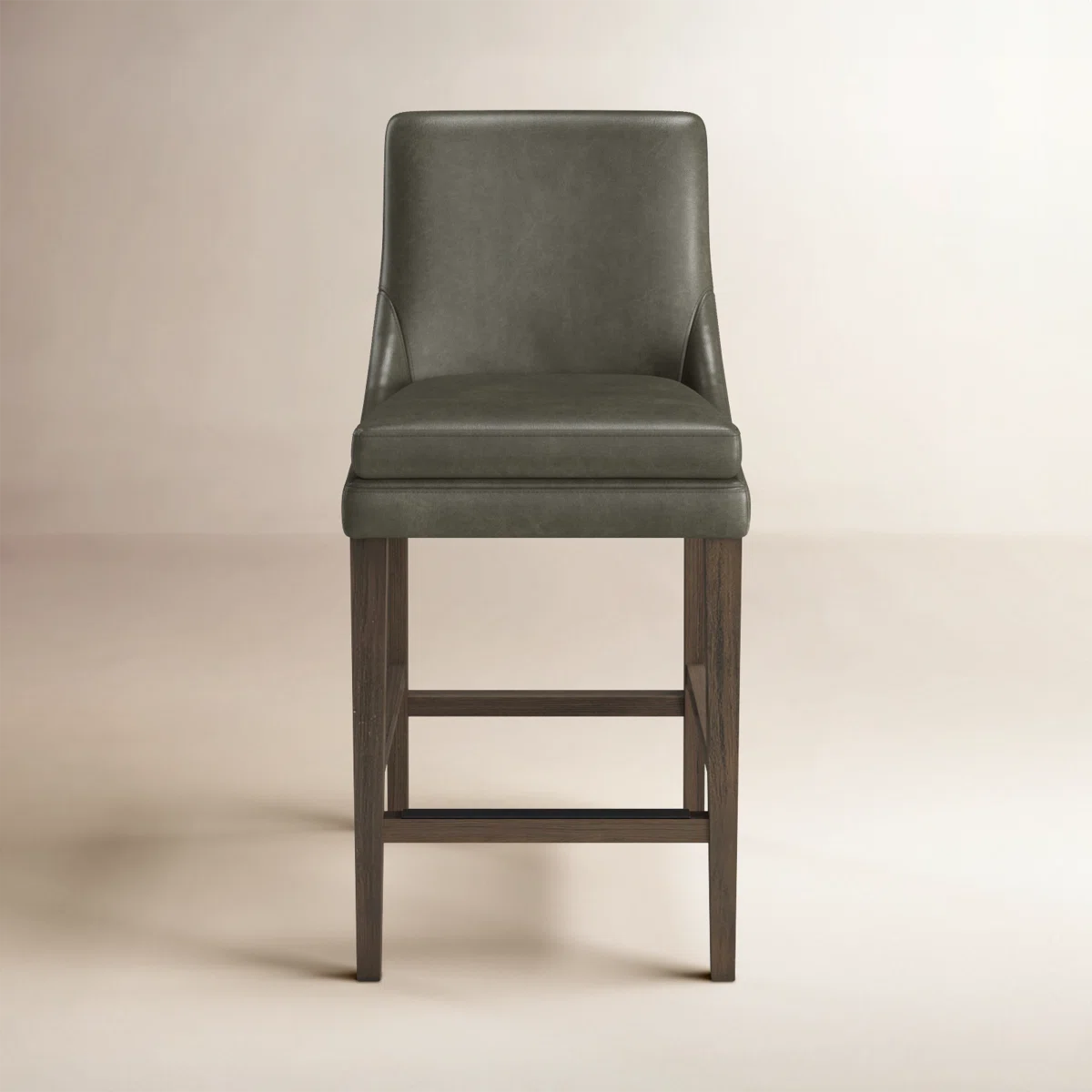 Niara Leather Counter & Bar Stool – Salvage & Co Indy