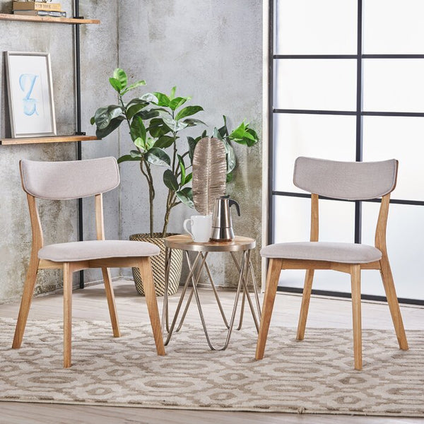 Putnam Solid Back Side Chair Set of 2