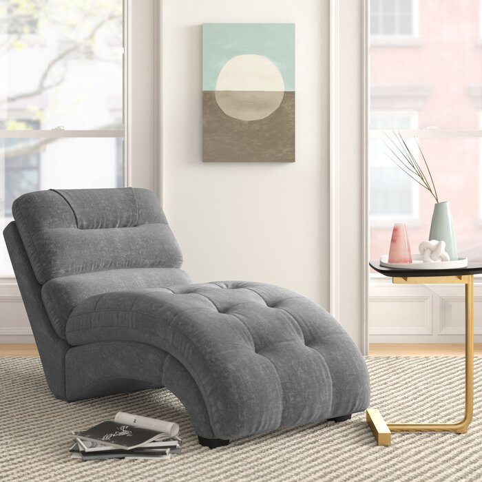 Raley Upholstered Chaise Lounge – Salvage & Co Indy