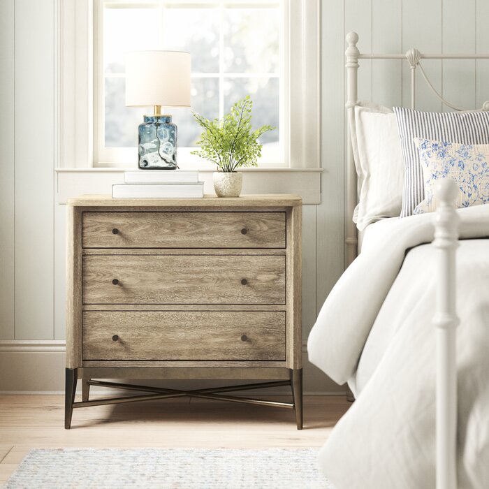 Regan Steel Nightstand – Salvage & Co Indy