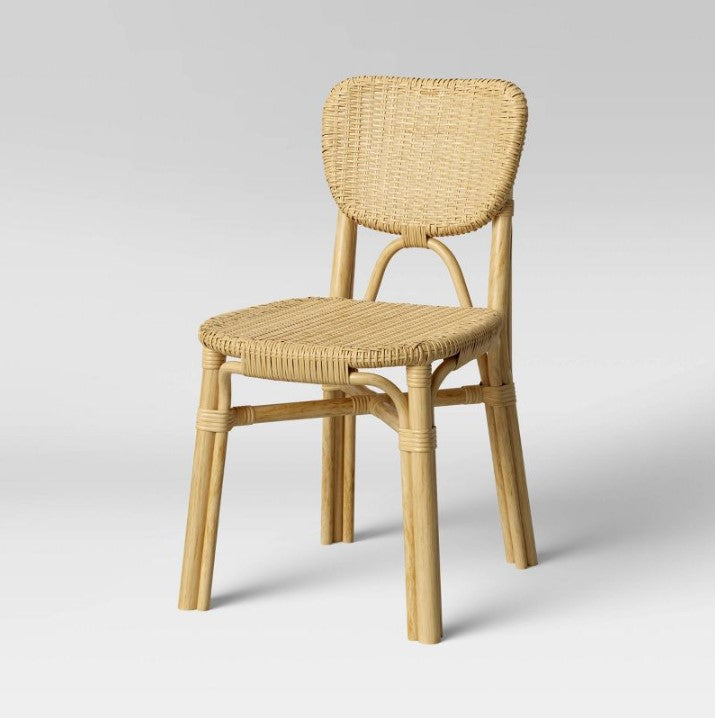 Canton Rattan and Woven Dining Chair, final cut – Salvage & Co Indy