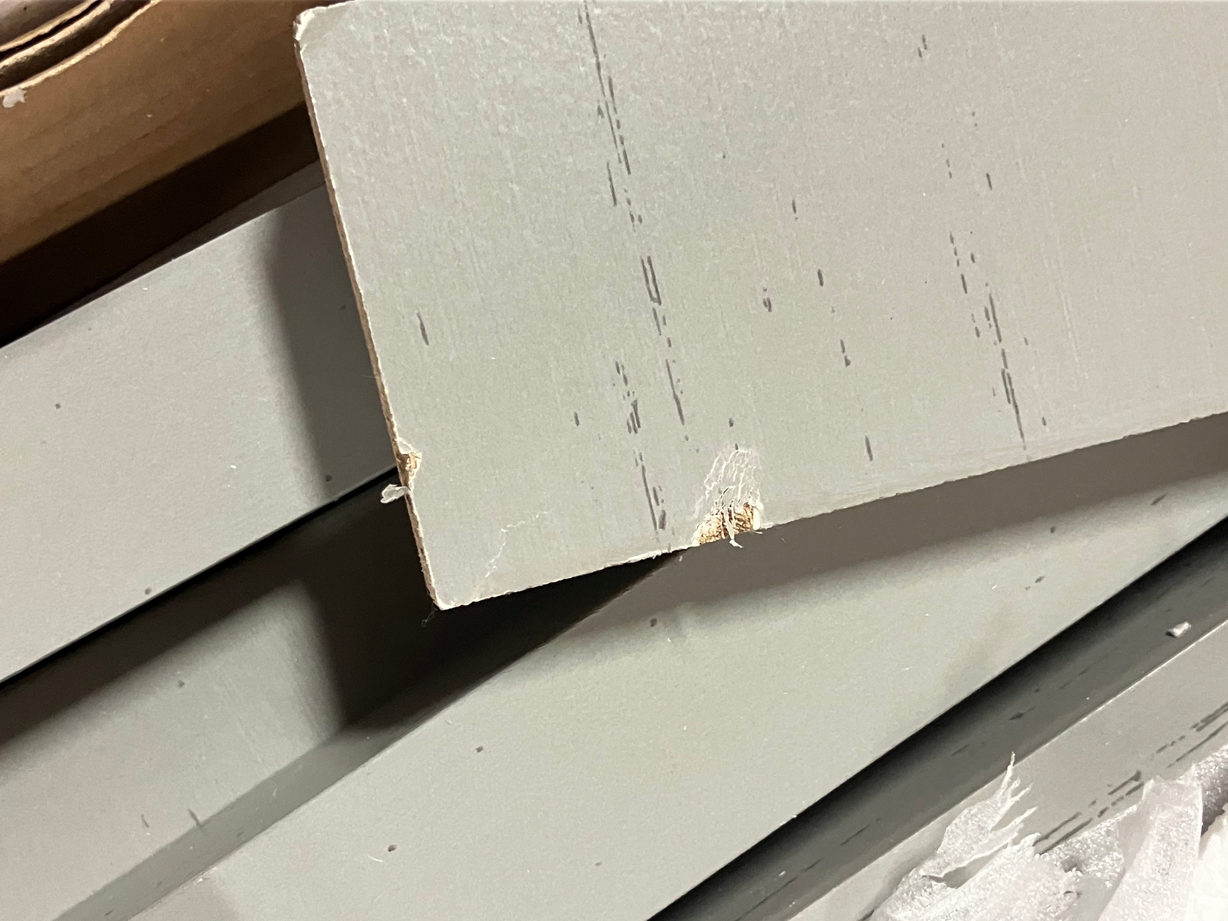 Salinas Corner Desk with Storage in Cape Cod Gray – Salvage & Co Indy