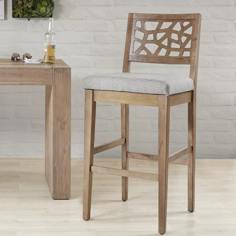York Solid Wood Bar & Counter Stool – Salvage & Co Indy
