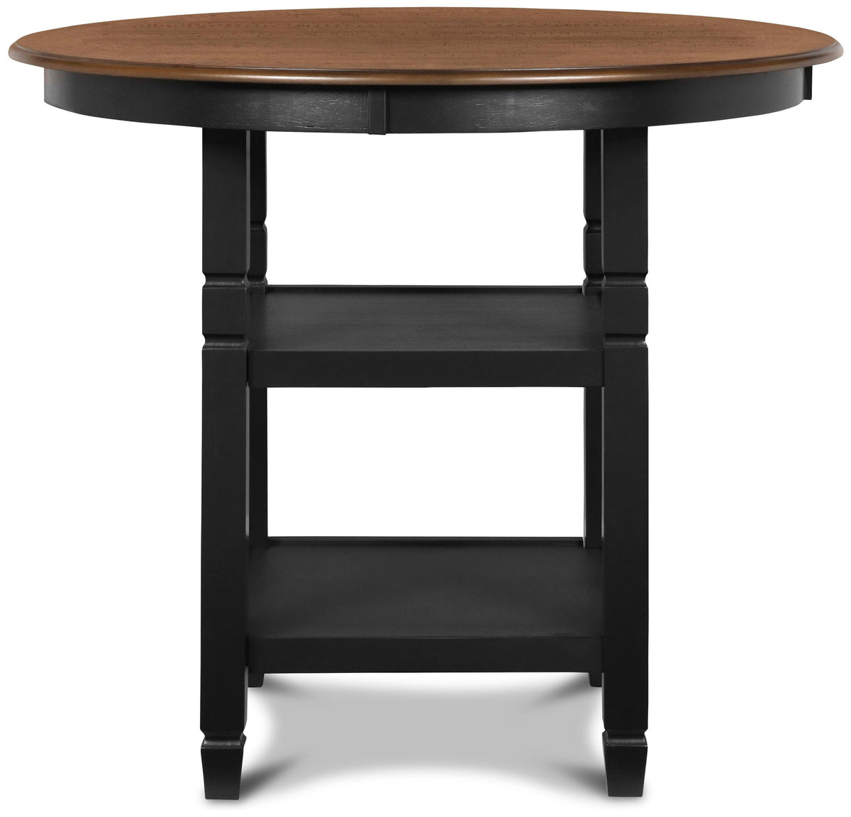 Prairie Point Black Round Counter Height Dining Table, fixer upper ...