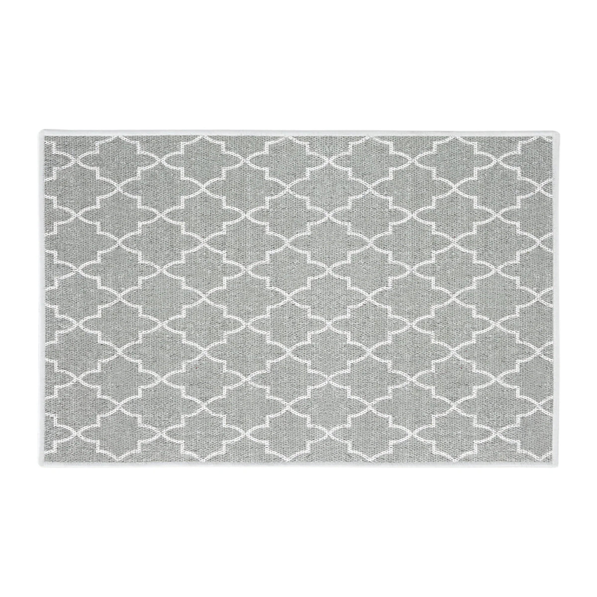Geometric Design Multipurpose Floor Mat Gray – Salvage & Co Indy