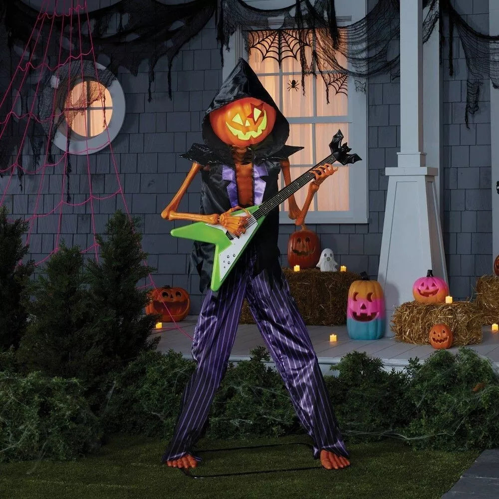 Hyde & Eek Lewis And Friends Billy Servo Pumpkin Rocker Animatronic ...