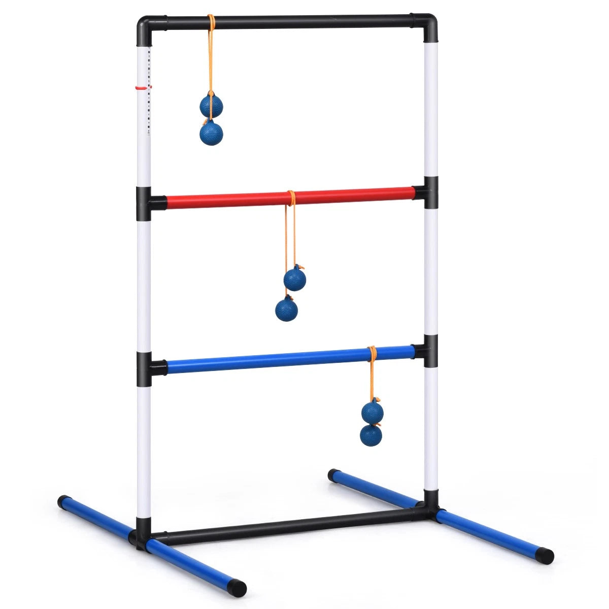 Portable Ladder Ball Toss Game Outdoor Set W Bags & Balls – Salvage ...