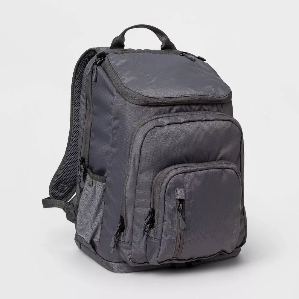 Elite Top Opening Large Capacity School Backpack Fits Laptop, Gray ...