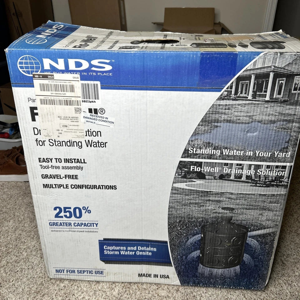 Flo-Well Drainage Tank Black Flowell – Salvage & Co Indy