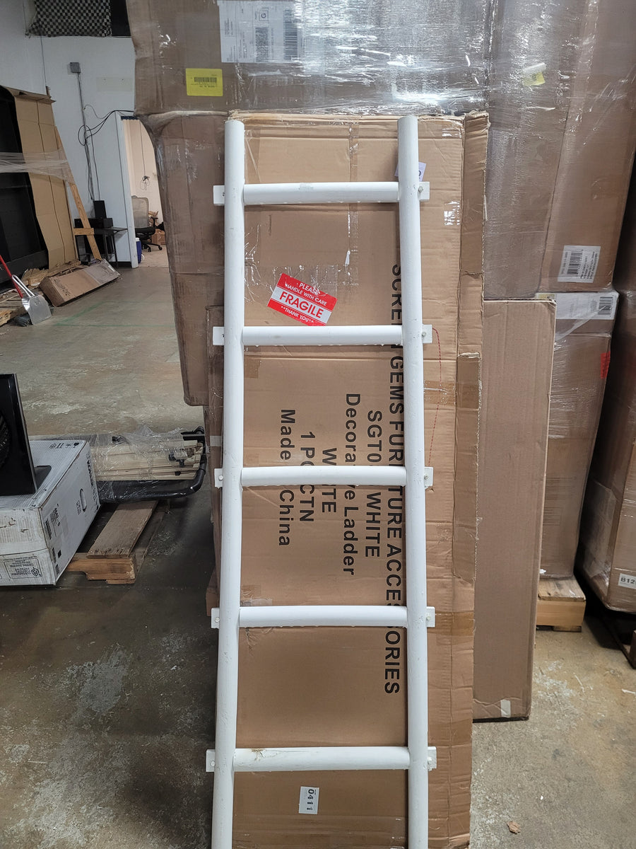 Wooden Ladder - Screen Gems – Salvage & Co Indy