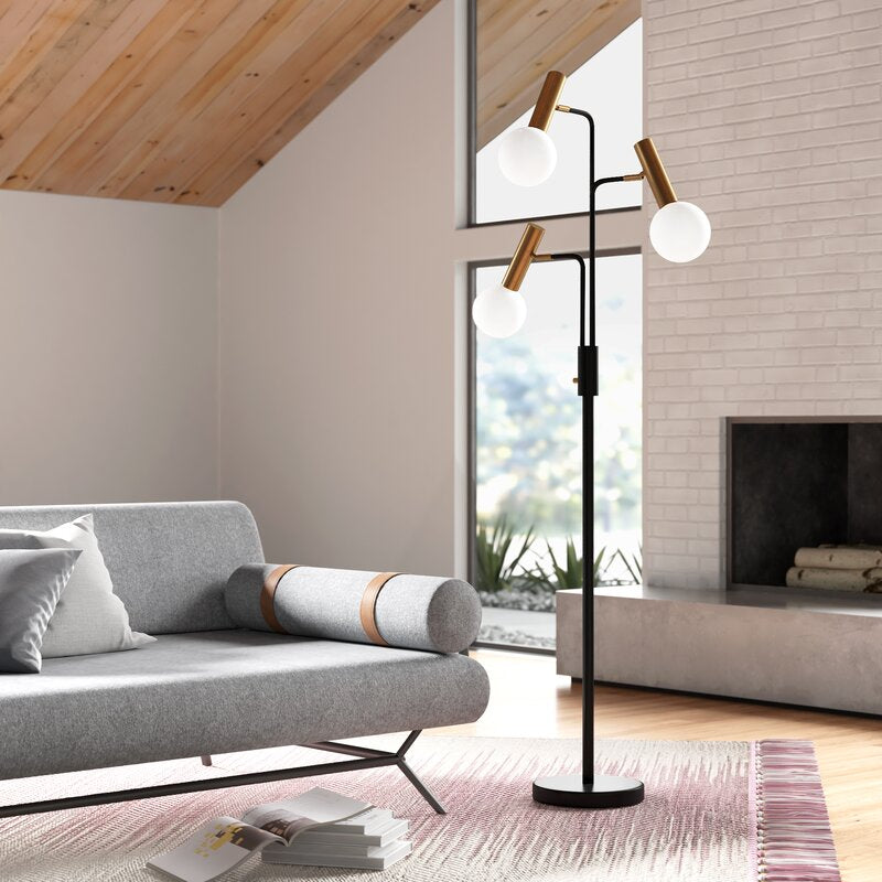 Ademar 70" LED Tree Floor Lamp K8526 – Salvage & Co Indy