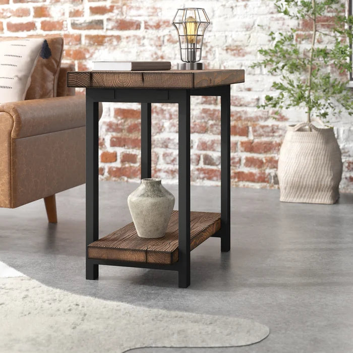 Alezzi 27'' Tall Solid Wood End Table – Salvage & Co Indy
