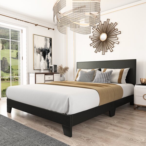 Full Bach Upholstered Bed – Salvage & Co Indy
