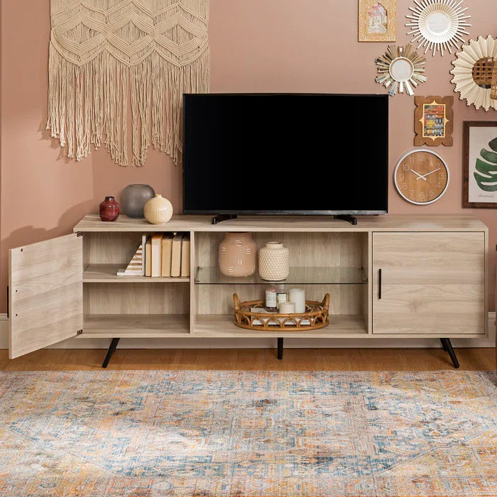 Birch Bulhary TV Stand for TVs up to 80" – Salvage & Co Indy