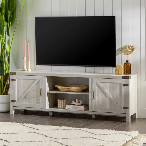 Coridon TV Stand for TVs up to 78" – Salvage & Co Indy