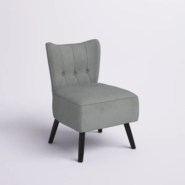 Dechane Upholstered Slipper Chair – Salvage & Co Indy