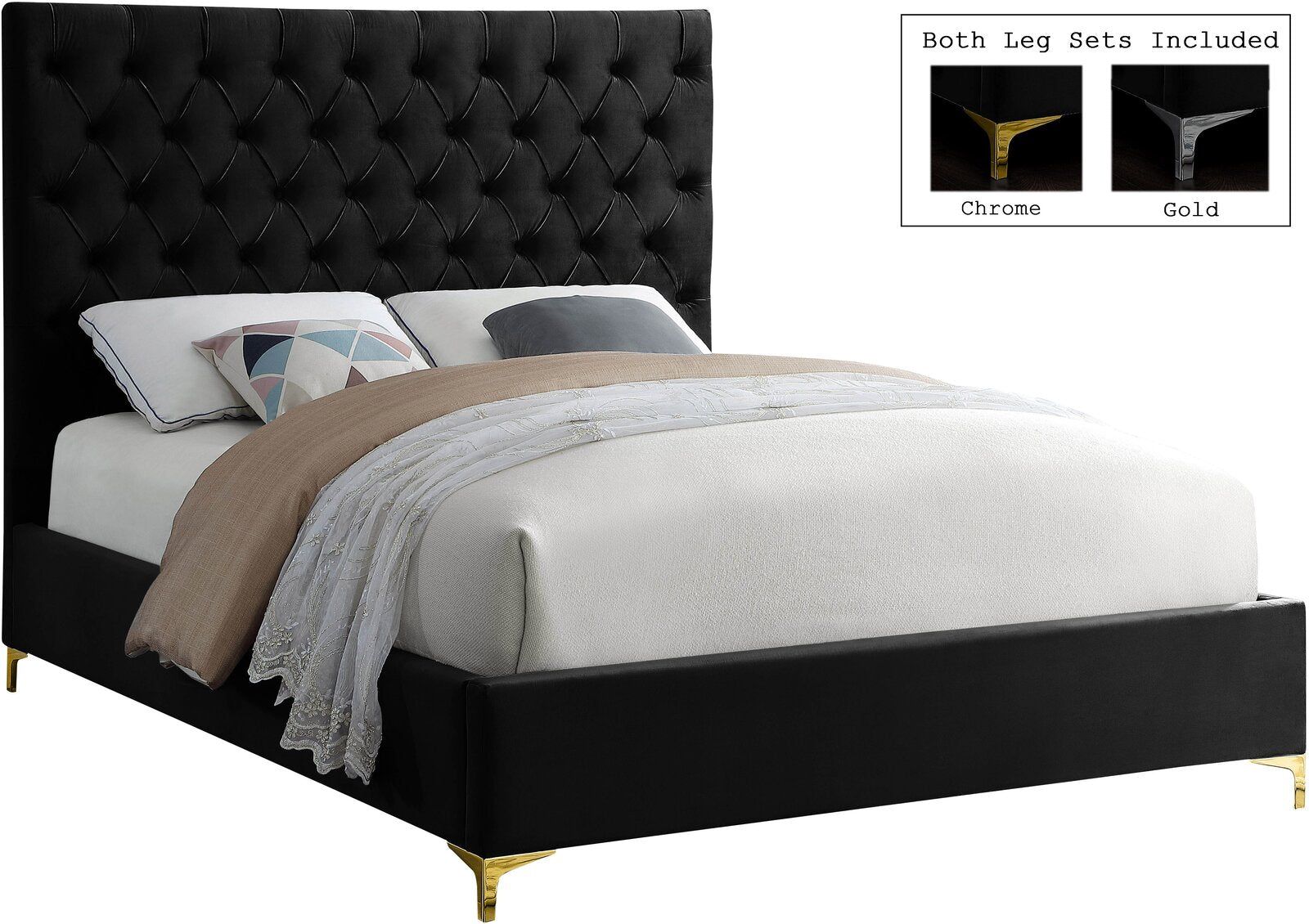 Dermott upholstered platform bed store
