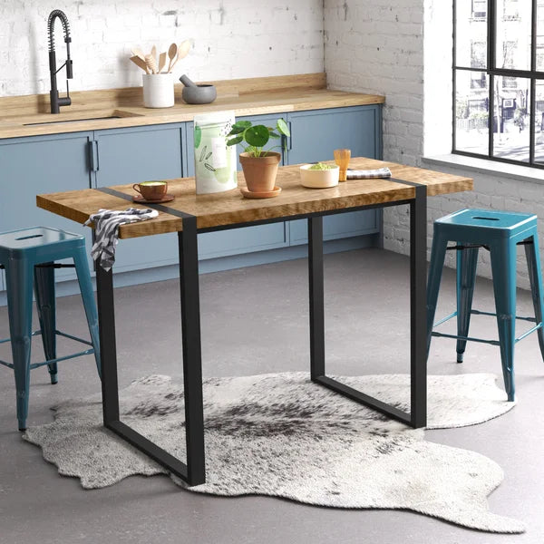 Dustin Counter Height Dining Table 27.60"x55.10"/ counter height ...