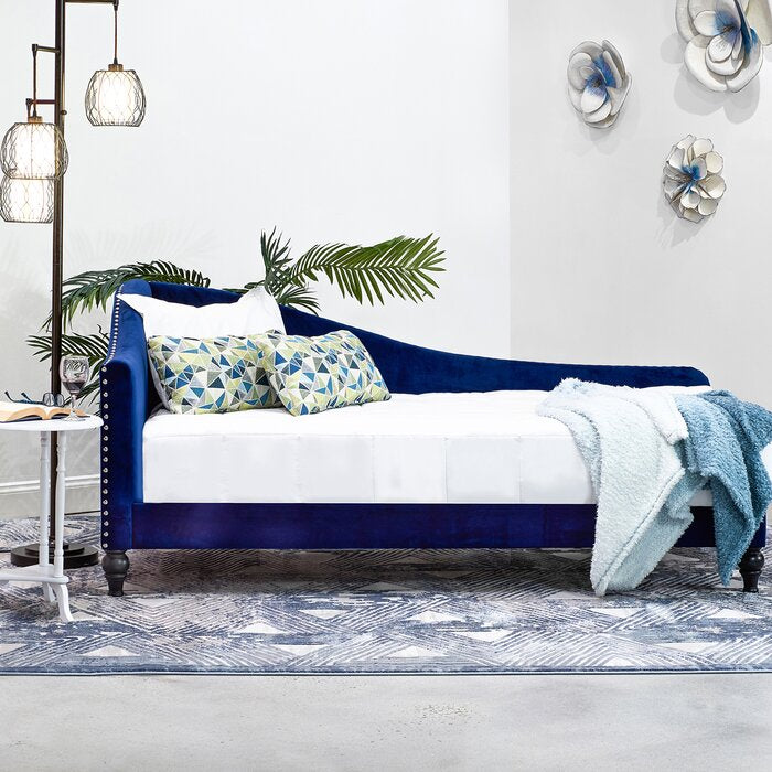 Blue Elliott Upholstered Daybed – Salvage & Co Indy