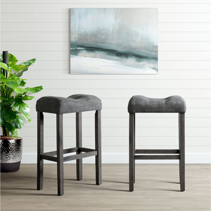 Charcoal Gadsden Bar Stool – Salvage & Co Indy
