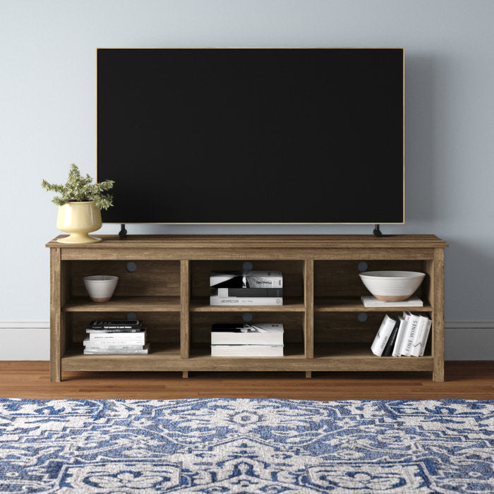 Inniss TV Stand for TVs up to 78" – Salvage & Co Indy